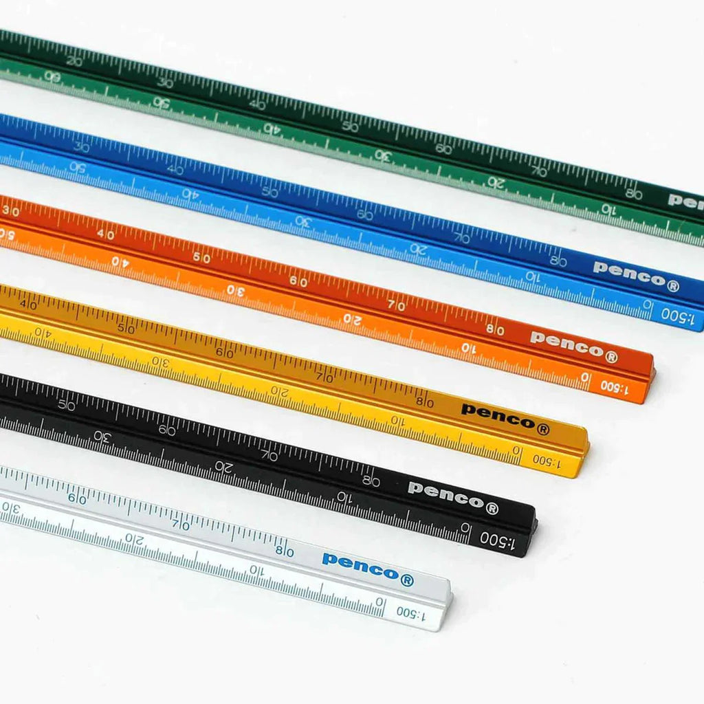 Aluminium Drafting scale blue – Polycurios.