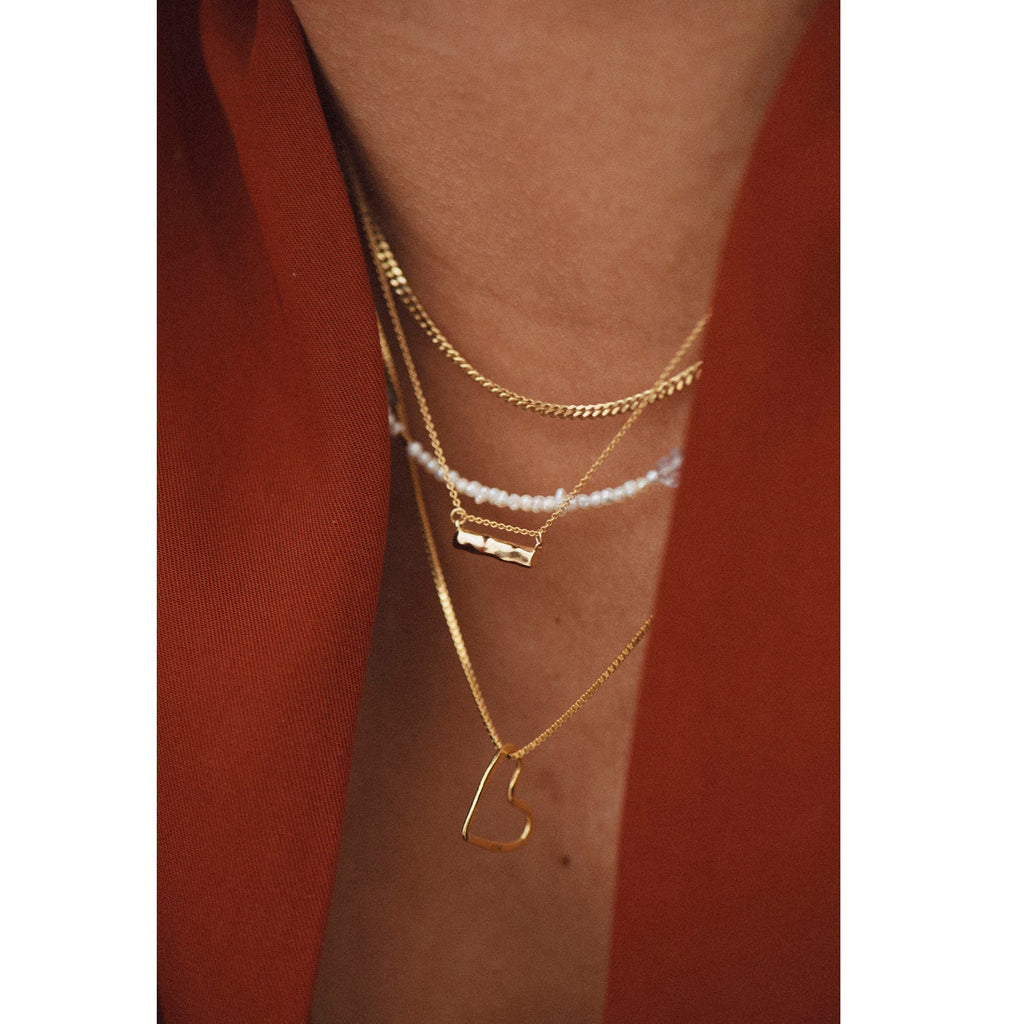 Beau gold necklace – Polycurios.